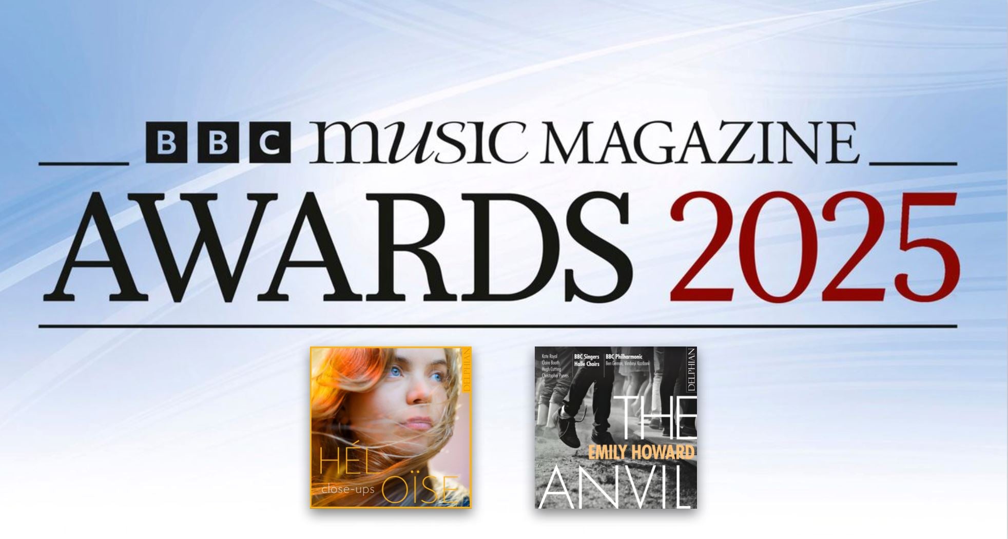 BBC Music Magazine Awards 2025 - TWO Delphian albums nominated ...
